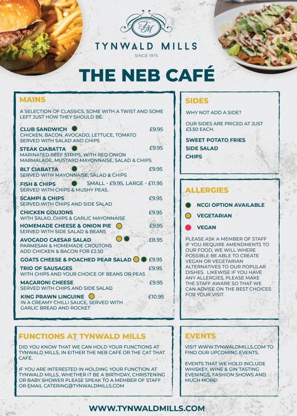 The Neb Café – Tynwald Mills