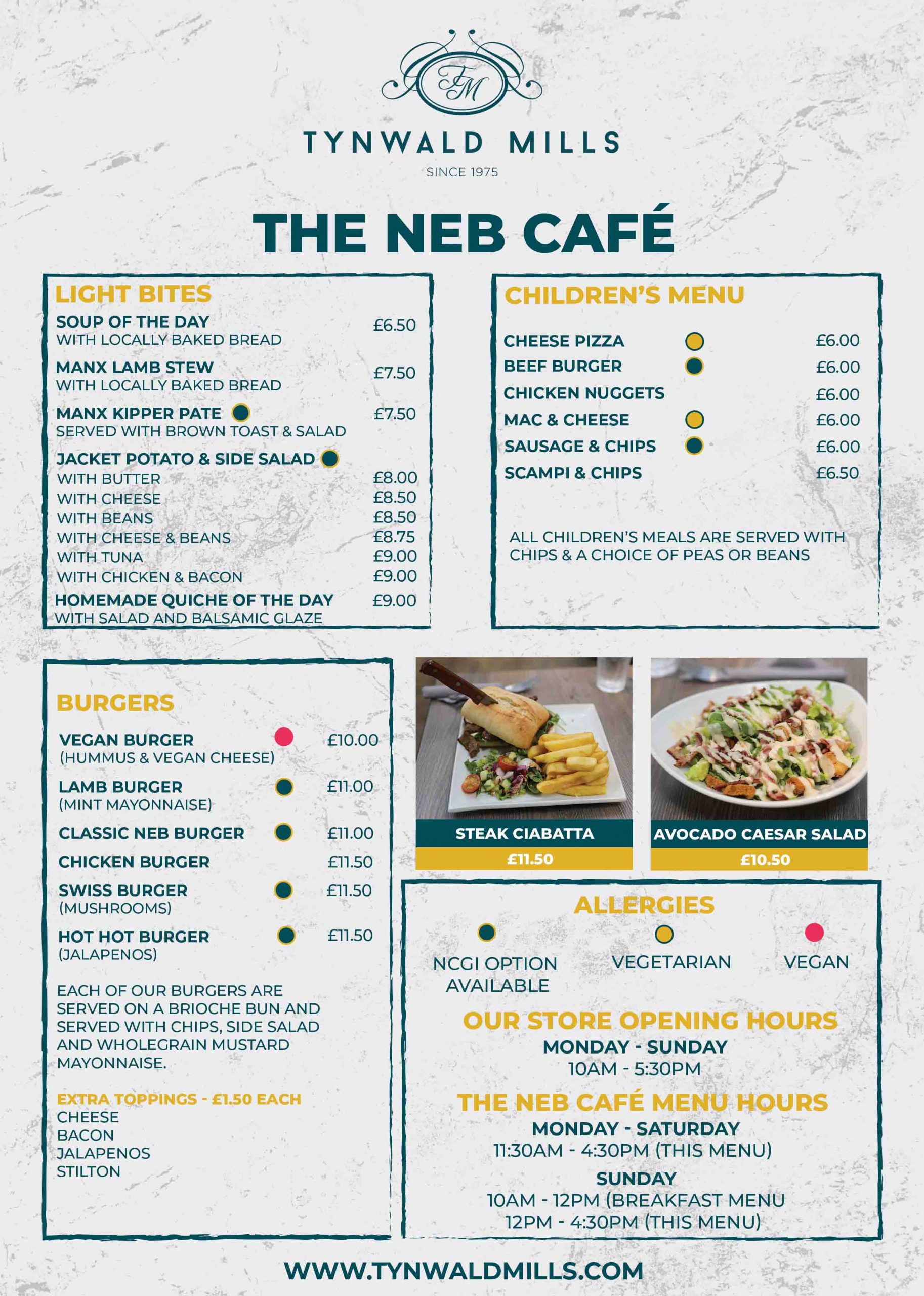 The Neb Café – Tynwald Mills