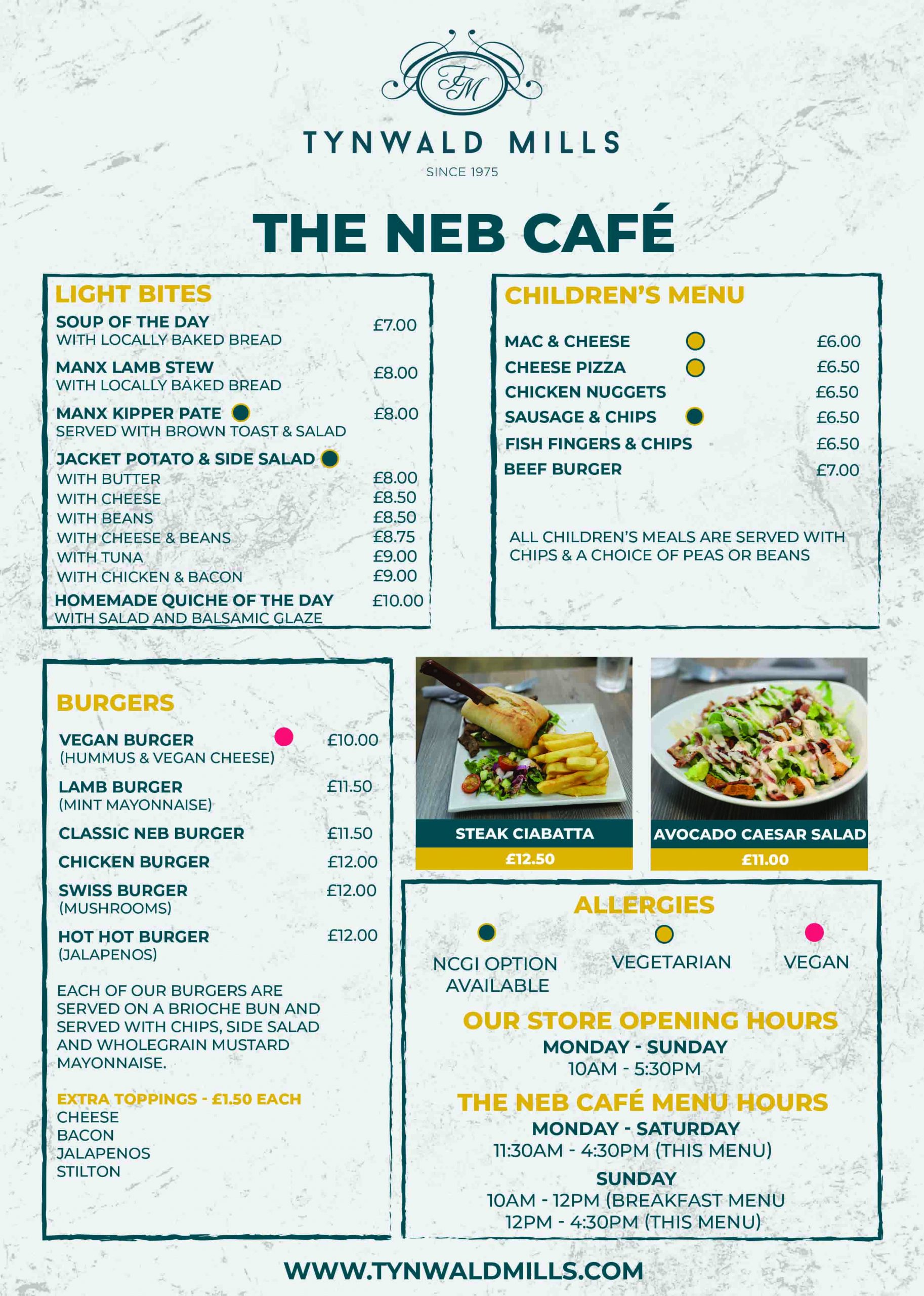 The Neb Café - Tynwald Mills